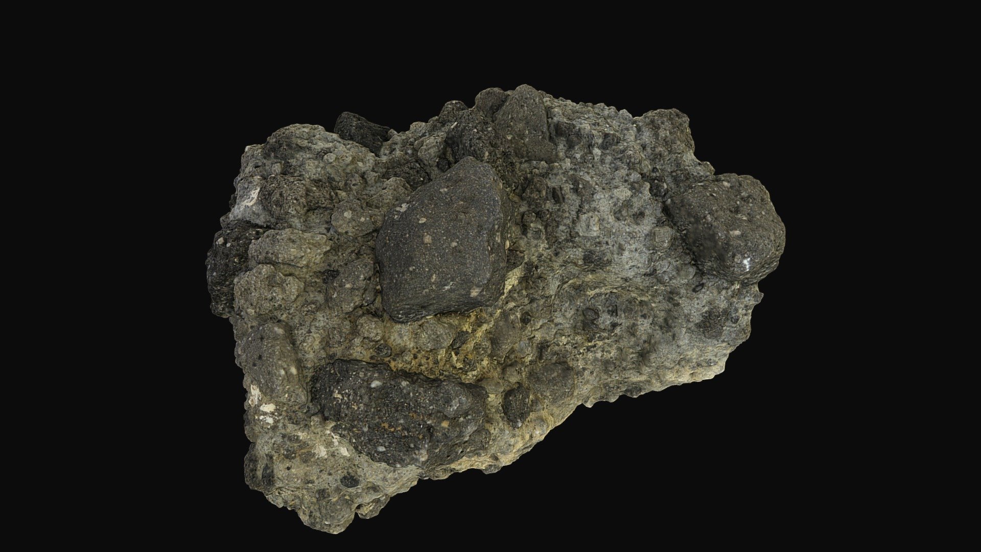 Andesitic breccia 2, Spain - Download Free 3D model by Sara Carena ...