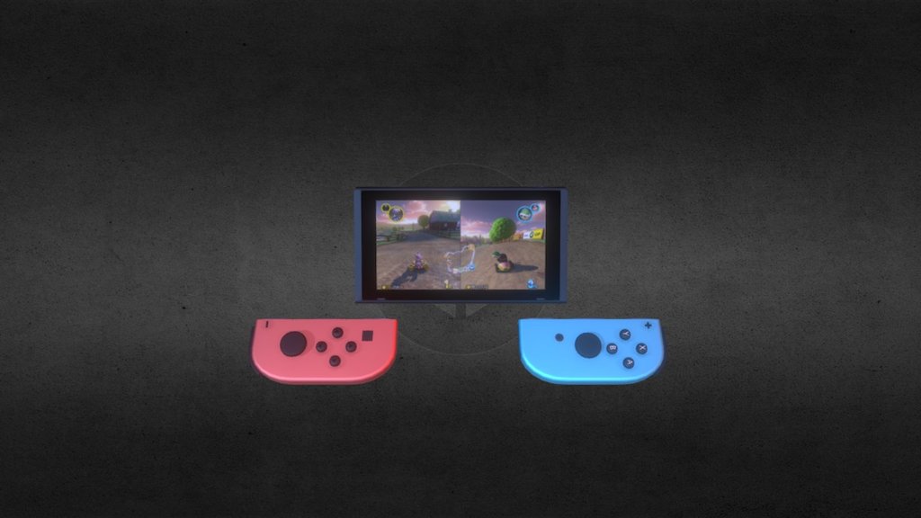 Nintendo Switch v3 - 3D model by Krisbenj [d2e592a] - Sketchfab