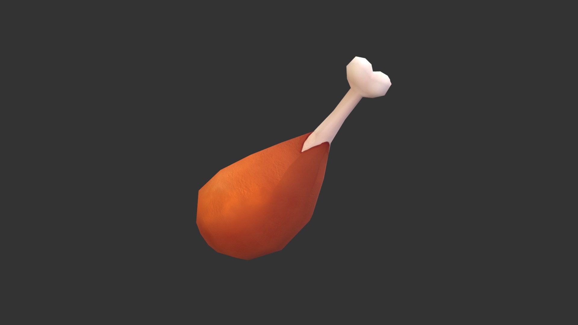 Chicken Drumstick - 3D model by MadAssets [d2e725c] - Sketchfab