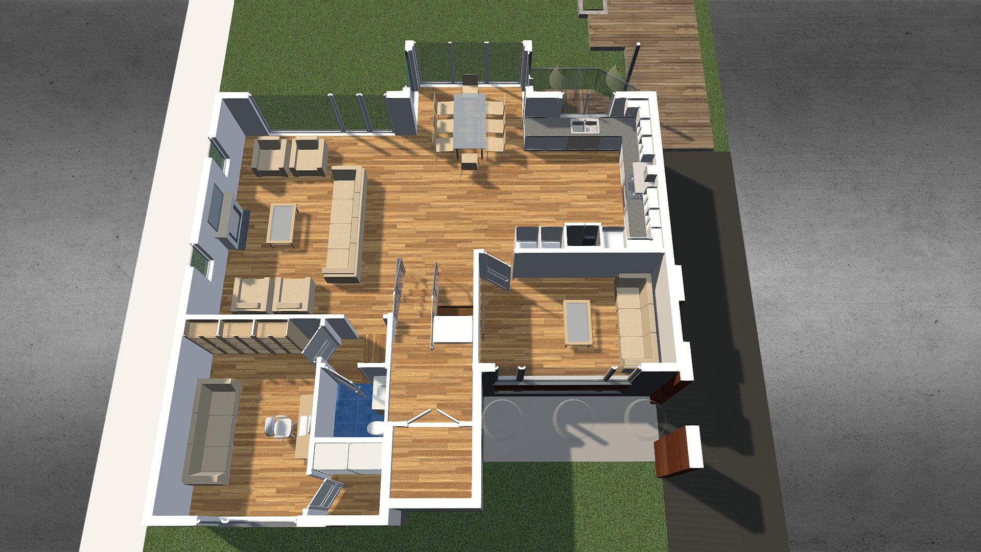 11-48 Ground Floor Opt2 01282018 - 3D model by Cadaxx Design (@cadaxx ...