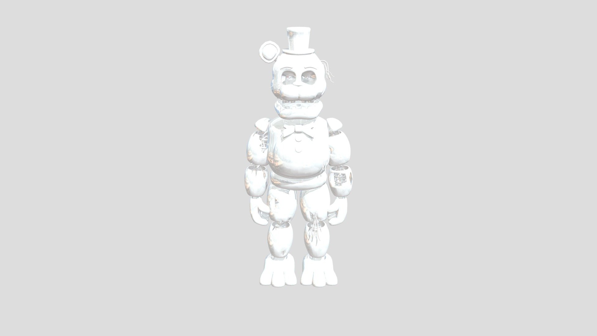 FNaF 2 Withered Golden Freddy - Download Free 3D model by Rodzinkkk ...