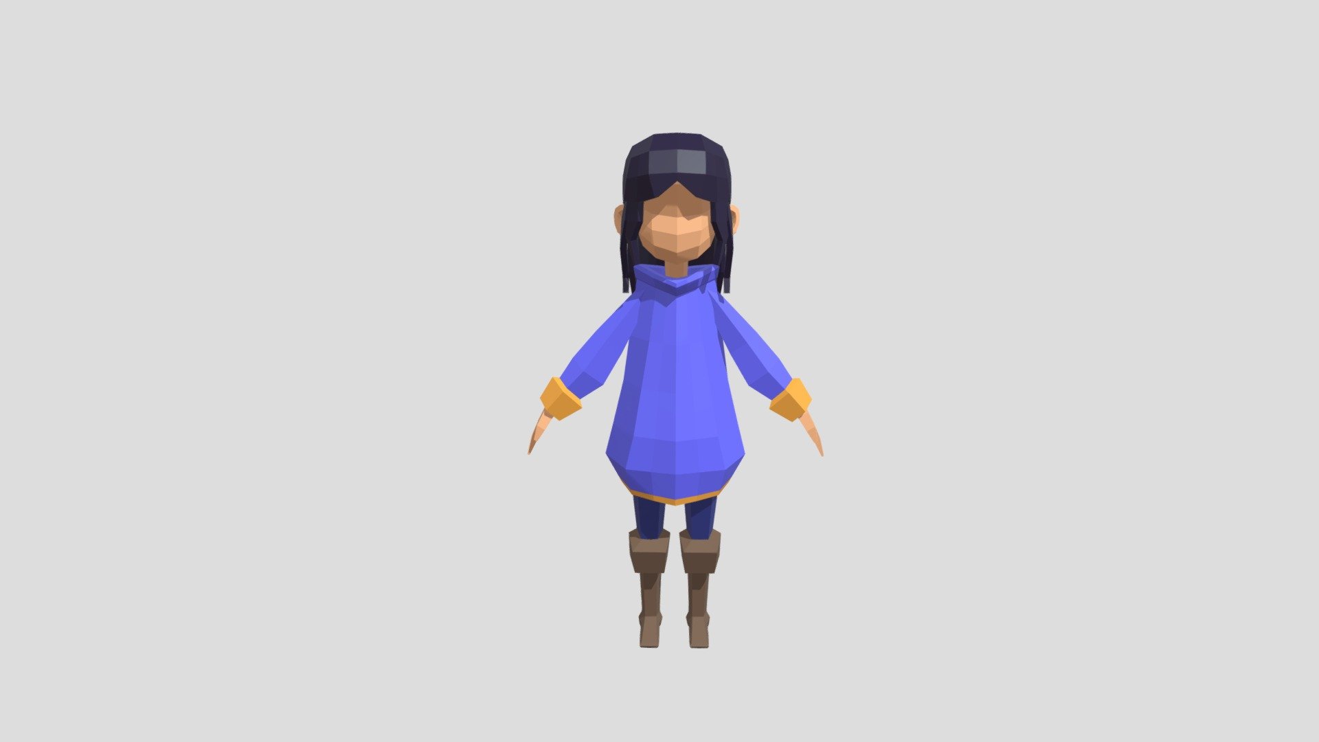 Learning Girl - 3D model by QuinnHarlock [d2e920f] - Sketchfab