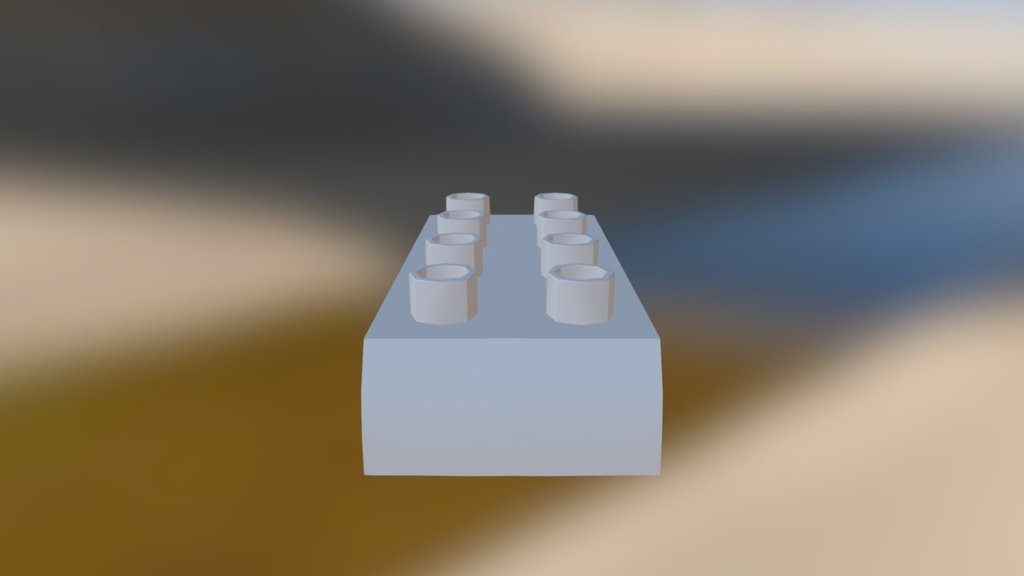 Peça Lego - 3D model by mpages1 [d2e9a1c] - Sketchfab