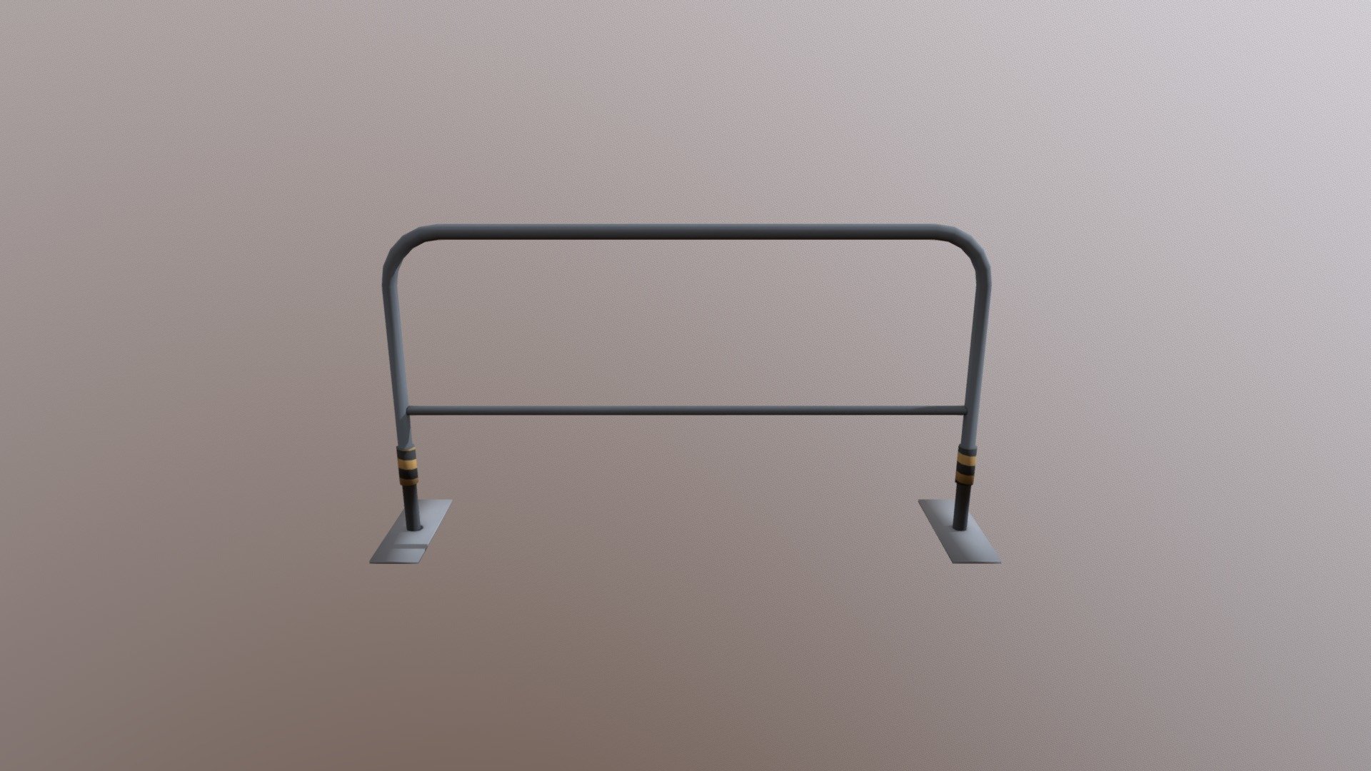 Traffic Separator - 3D model by Daniel Medina (@julianinsilico ...