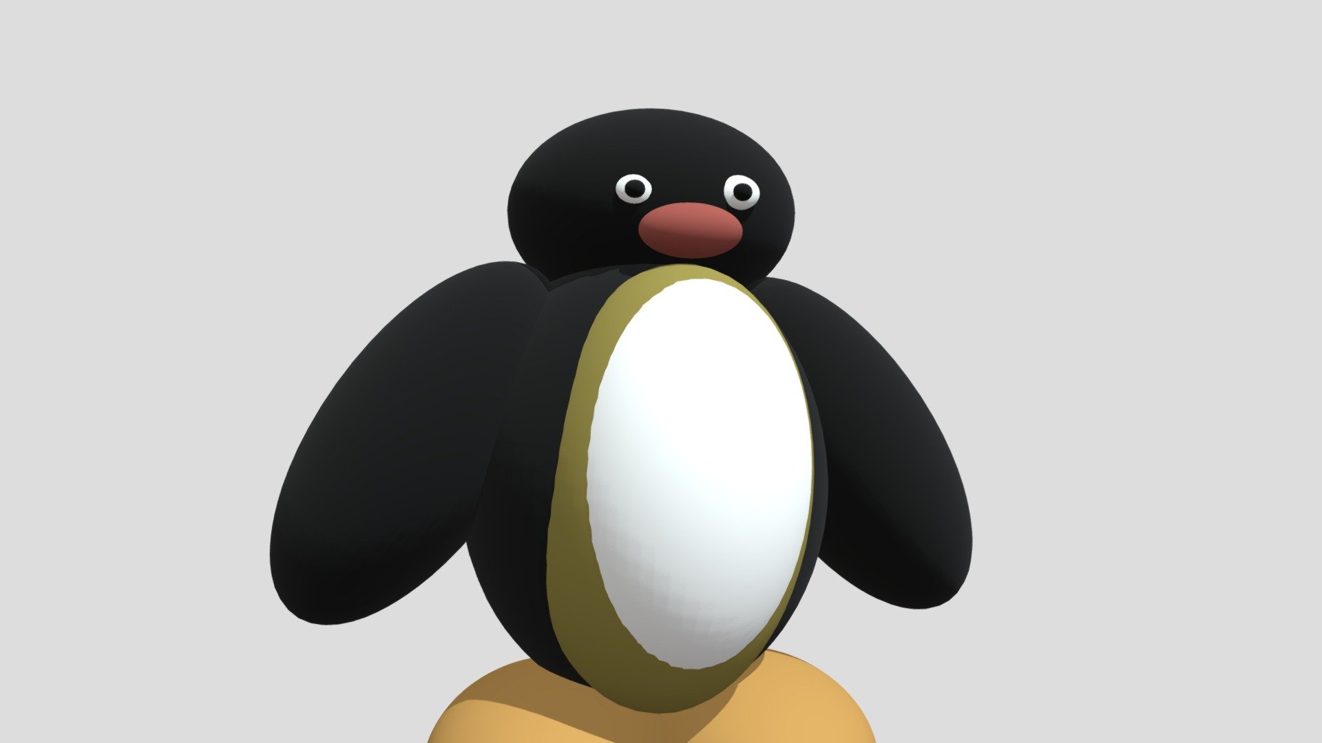 Pingu - 3D model by Luther (@..nosarahnorb) [d2eabcb] - Sketchfab