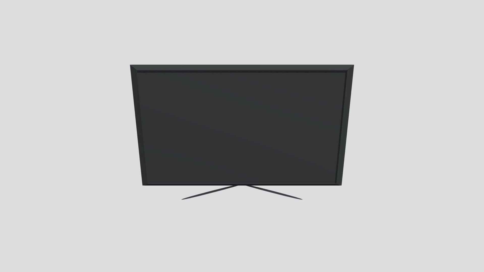 Low Poly TV - Download Free 3D model by LortDigital [d2eb268] - Sketchfab