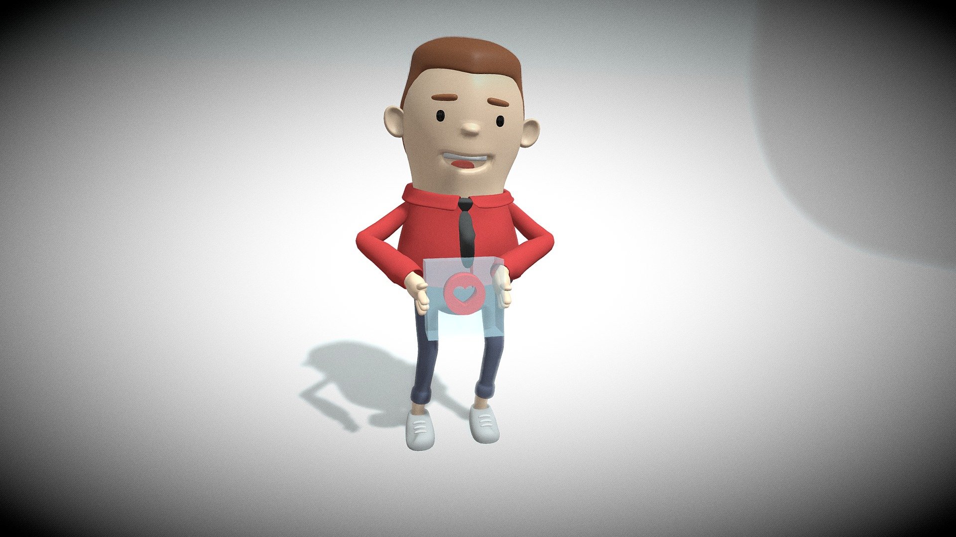 Character Boy Rigged - Asset - Cartoons - 3D model by Malua [d2efcc7 ...