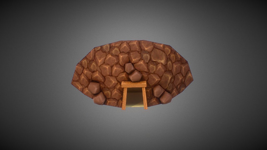 Mine Entrance - 3D model by Rodolfo Rubens (@rodolforubens) [d2f08c7 ...