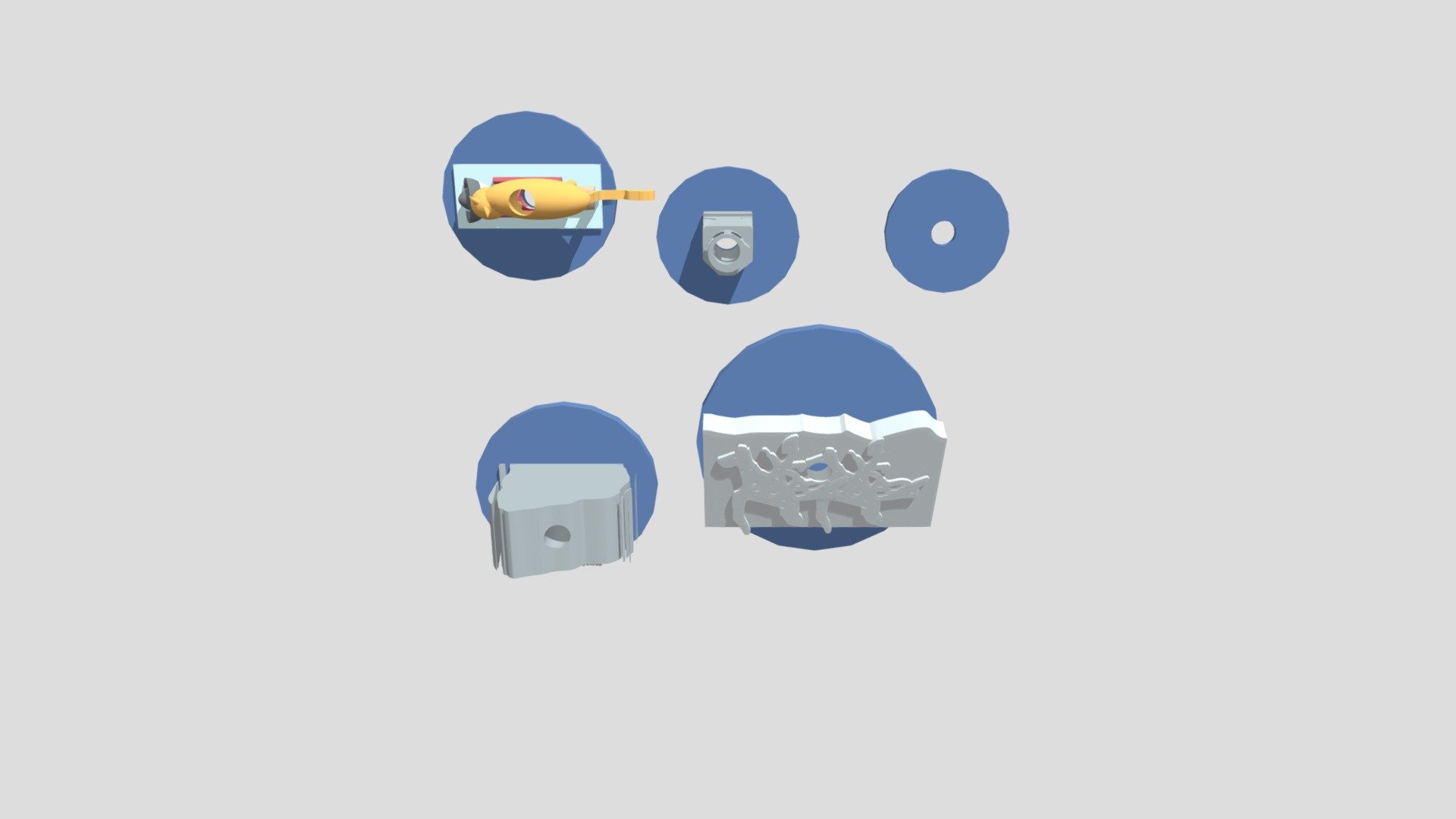 Game pieces - 3D model by smont2025 [d2f1c0e] - Sketchfab
