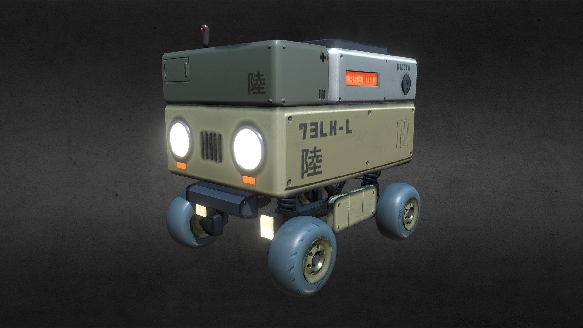 Box Jeep - 3D model by chill_ipino [d2f23b3] - Sketchfab