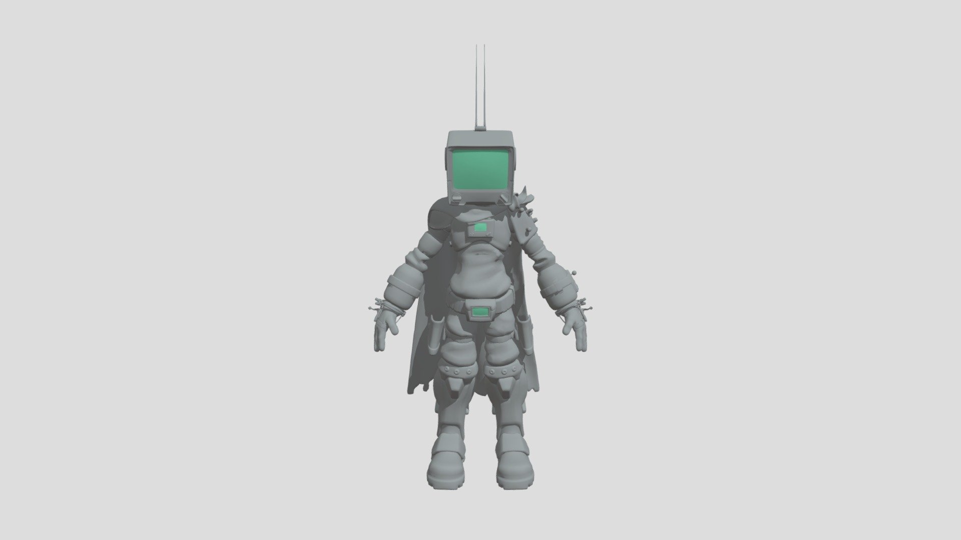 CaptainToohead_Package - 3D model by Javier Romero (@jaenroru) [d2f2419 ...