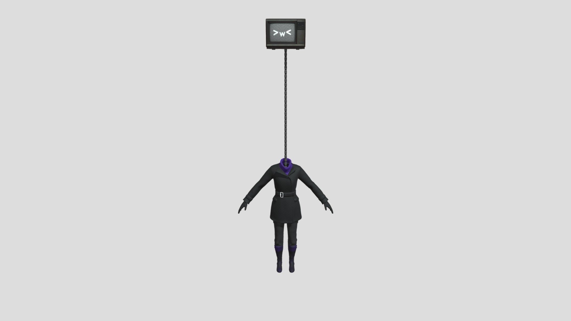 Tvwoman - Download Free 3D model by Oliverdude42069 (@Cooldude31089 ...