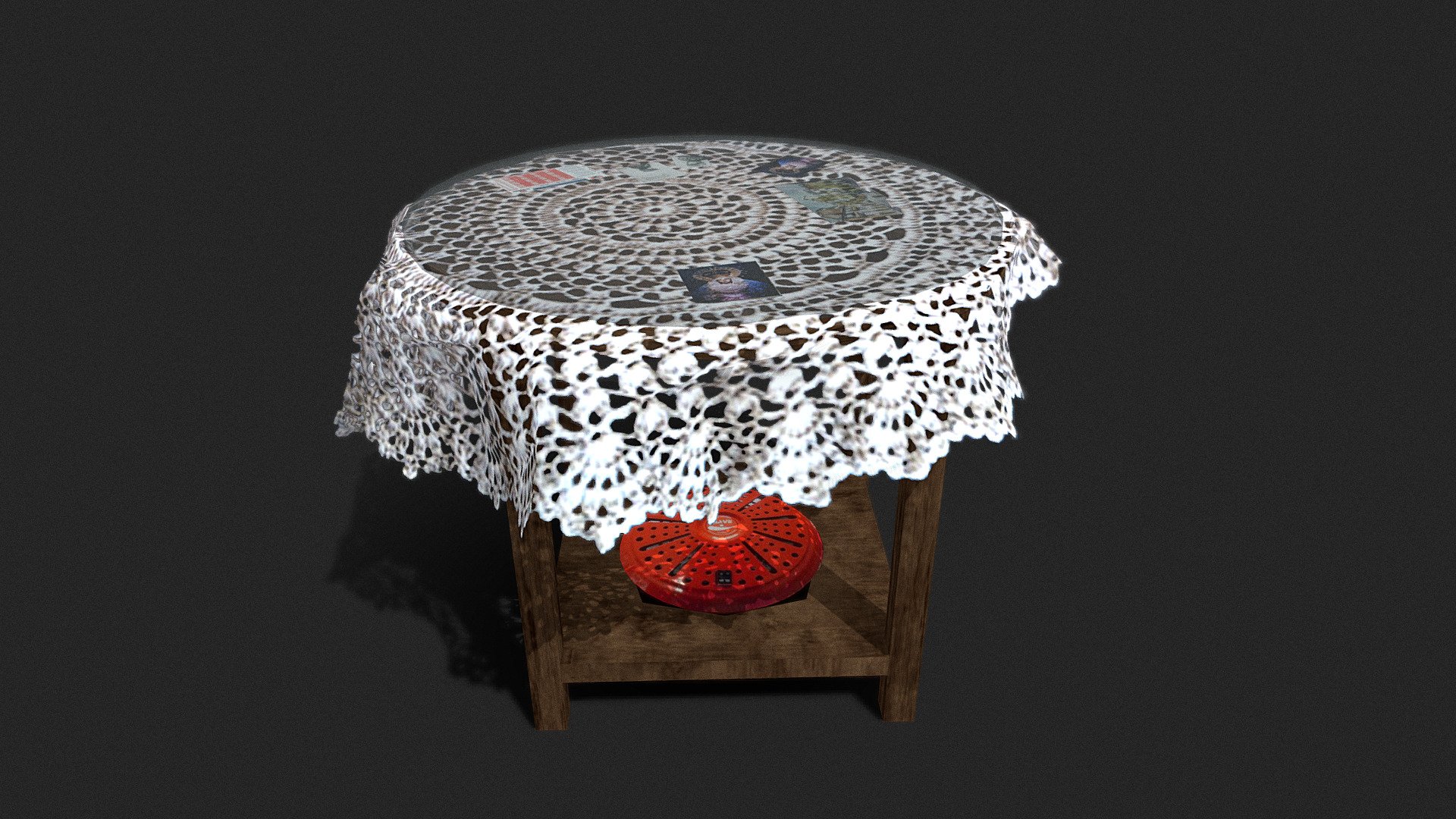 Grandmother's Table - 3D model by aitorarts [d2f4210] - Sketchfab