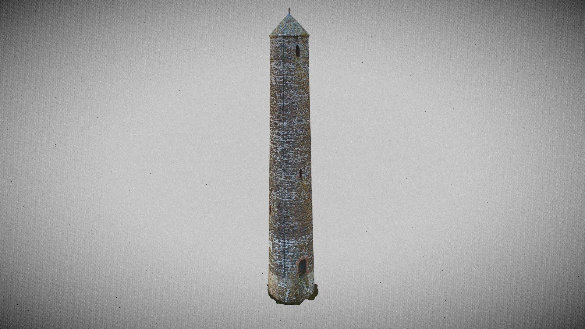 Round Tower - 3D model by Eiredrone [d2f4242] - Sketchfab