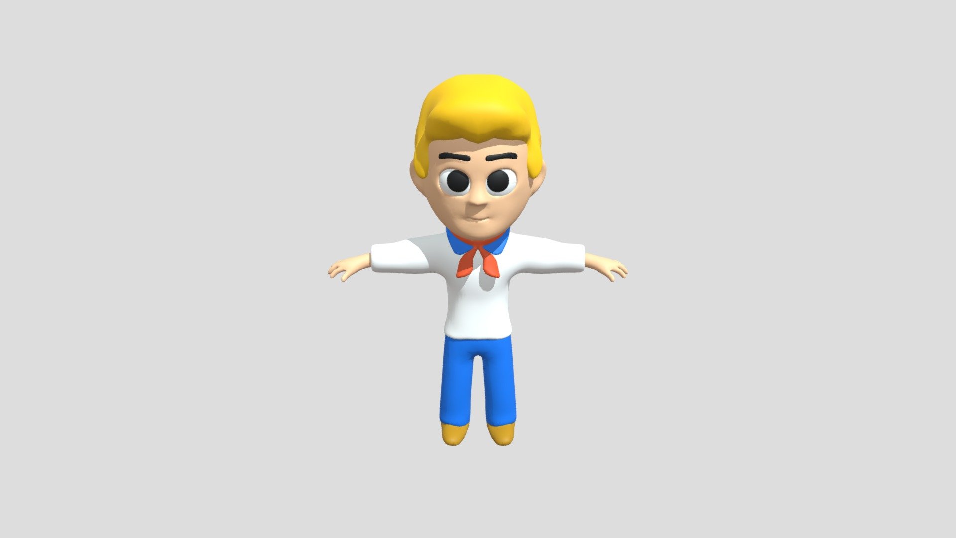 Fred - 3D model by kxcrox89 [d2f49c2] - Sketchfab