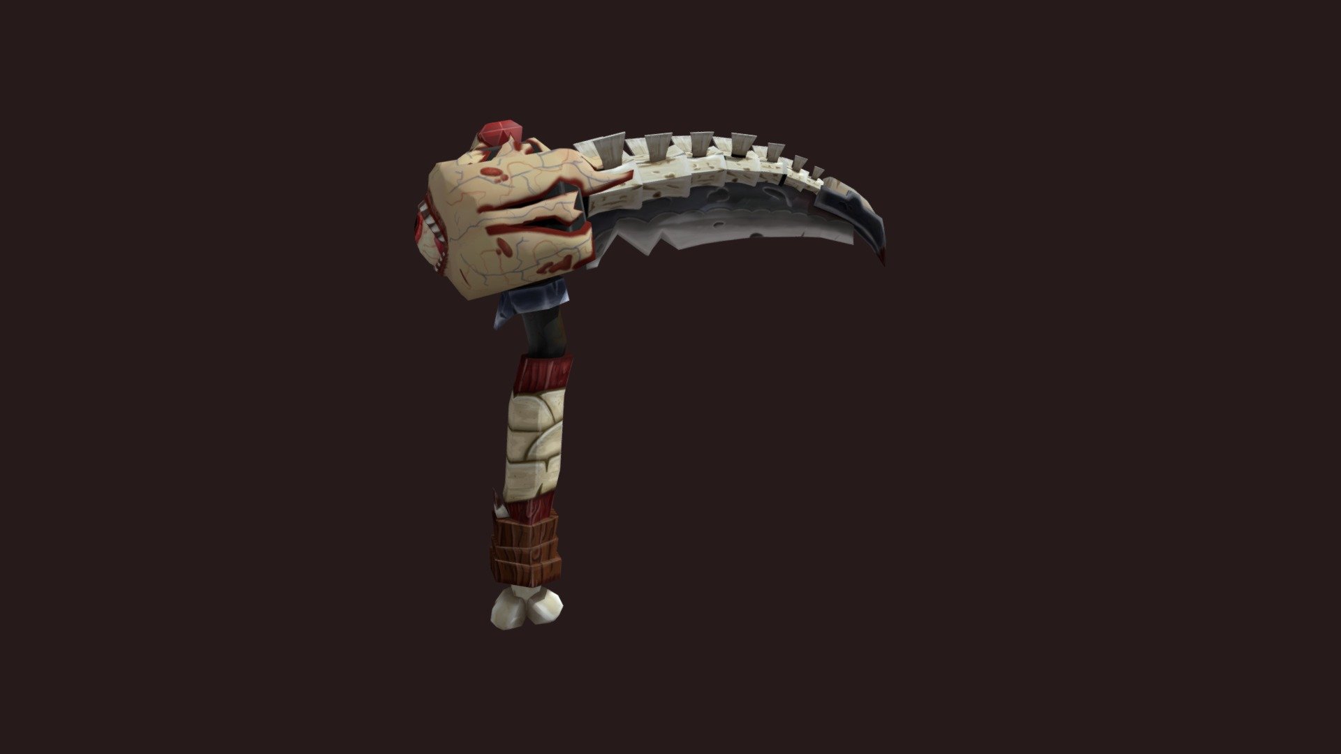 DAE Weaponcraft.Sickle - 3D model by Yuliia Strelets (@yuliia.strelets ...