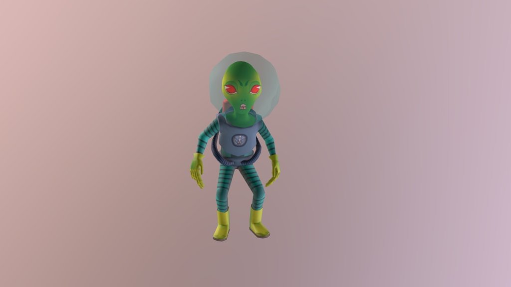Alien - 3D model by Tania Mattero (@tozota) [d2f5ad6] - Sketchfab