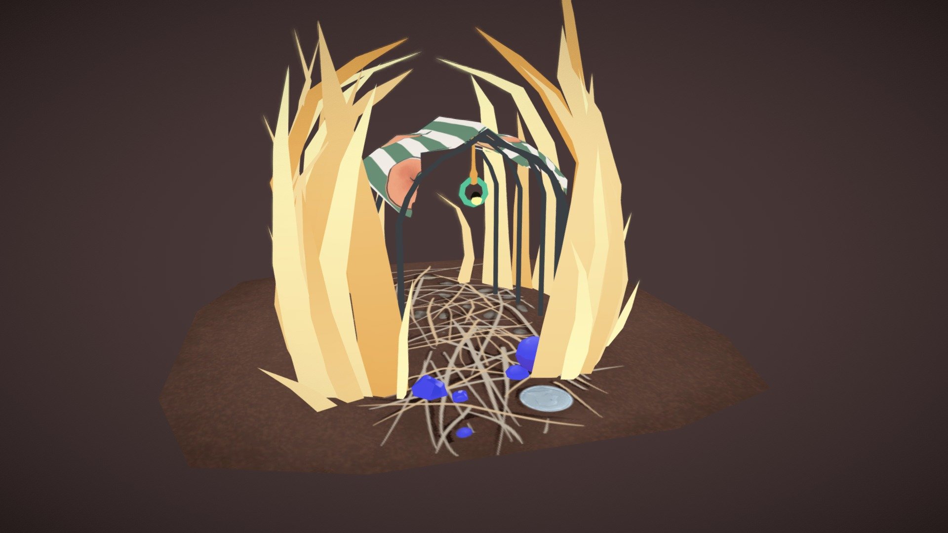 Bowerbird Nest - Download Free 3D model by MuxerSandman [d2f7715 ...