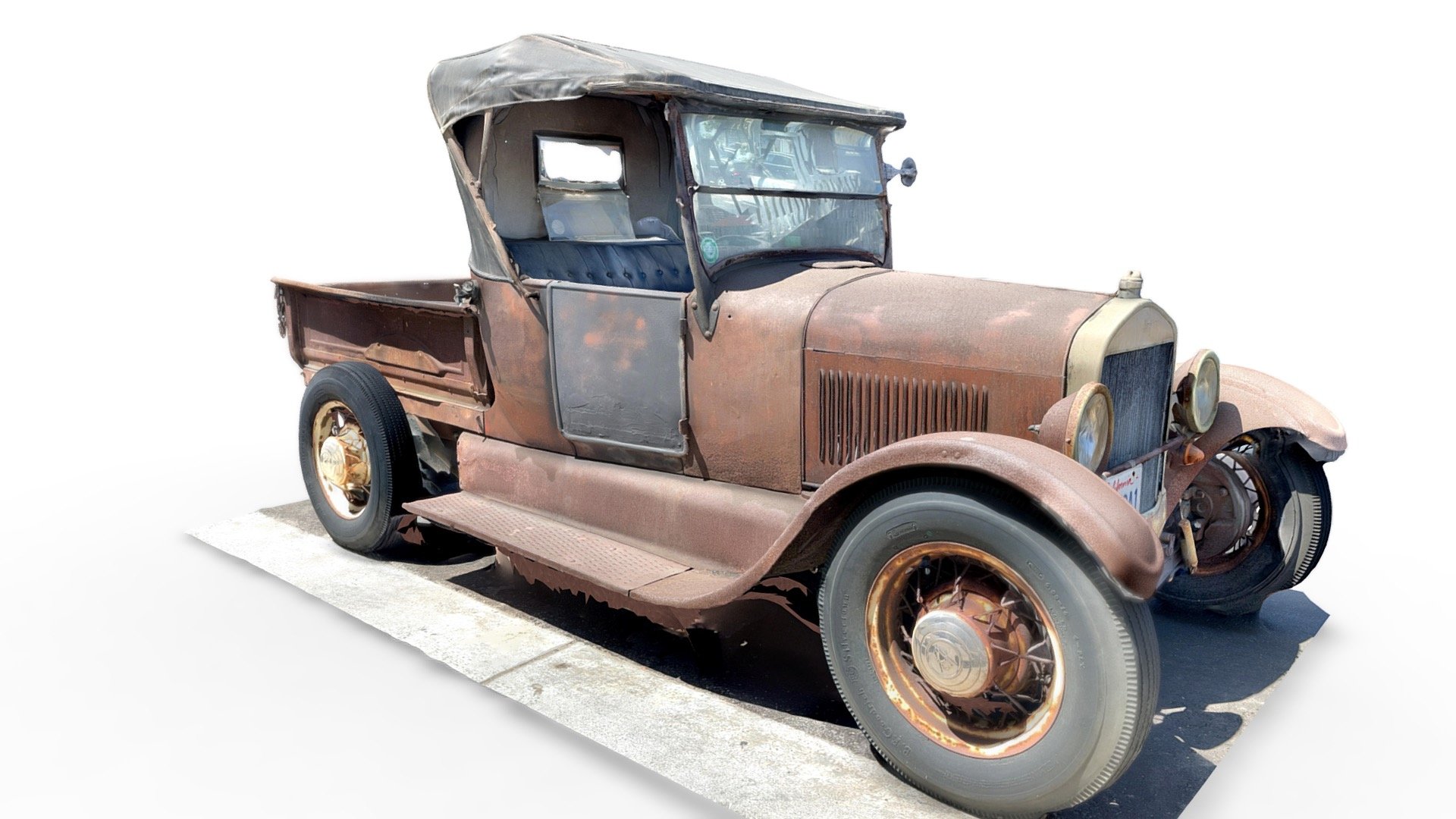 Ford Model T captured with LiDar mode - 3D model by trnio [d2f873a ...