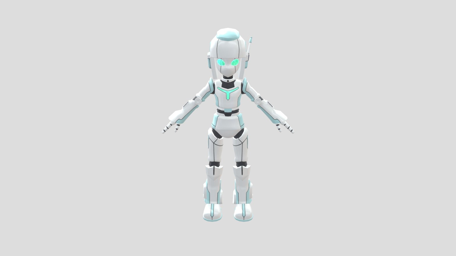 Kouotsu Android Girl - 3D model by danimationsaus [d2f8e1c] - Sketchfab