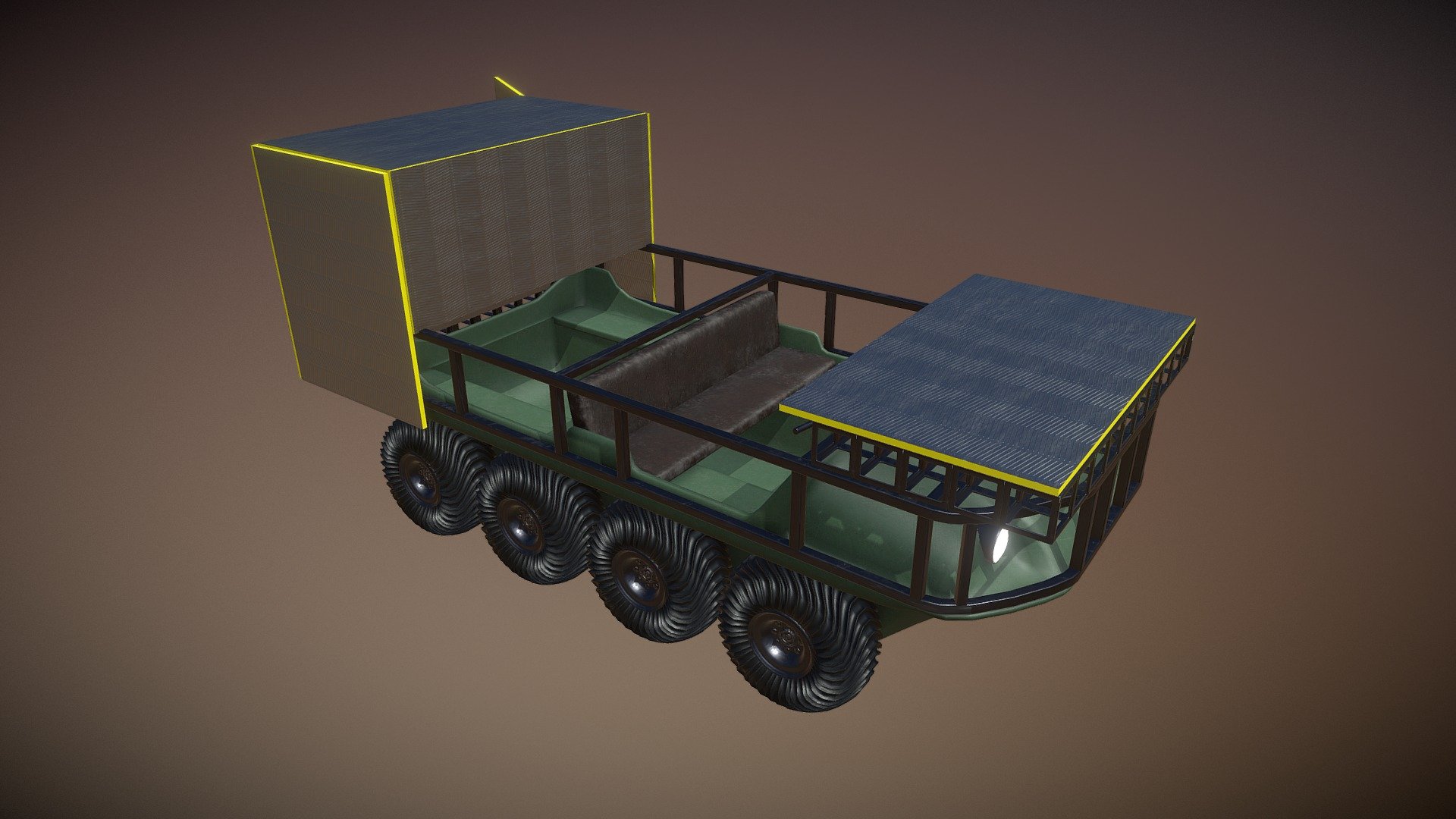 Launch Forth: Modular Logistics Vehicle, admin - 3D model by kyrs1979 ...