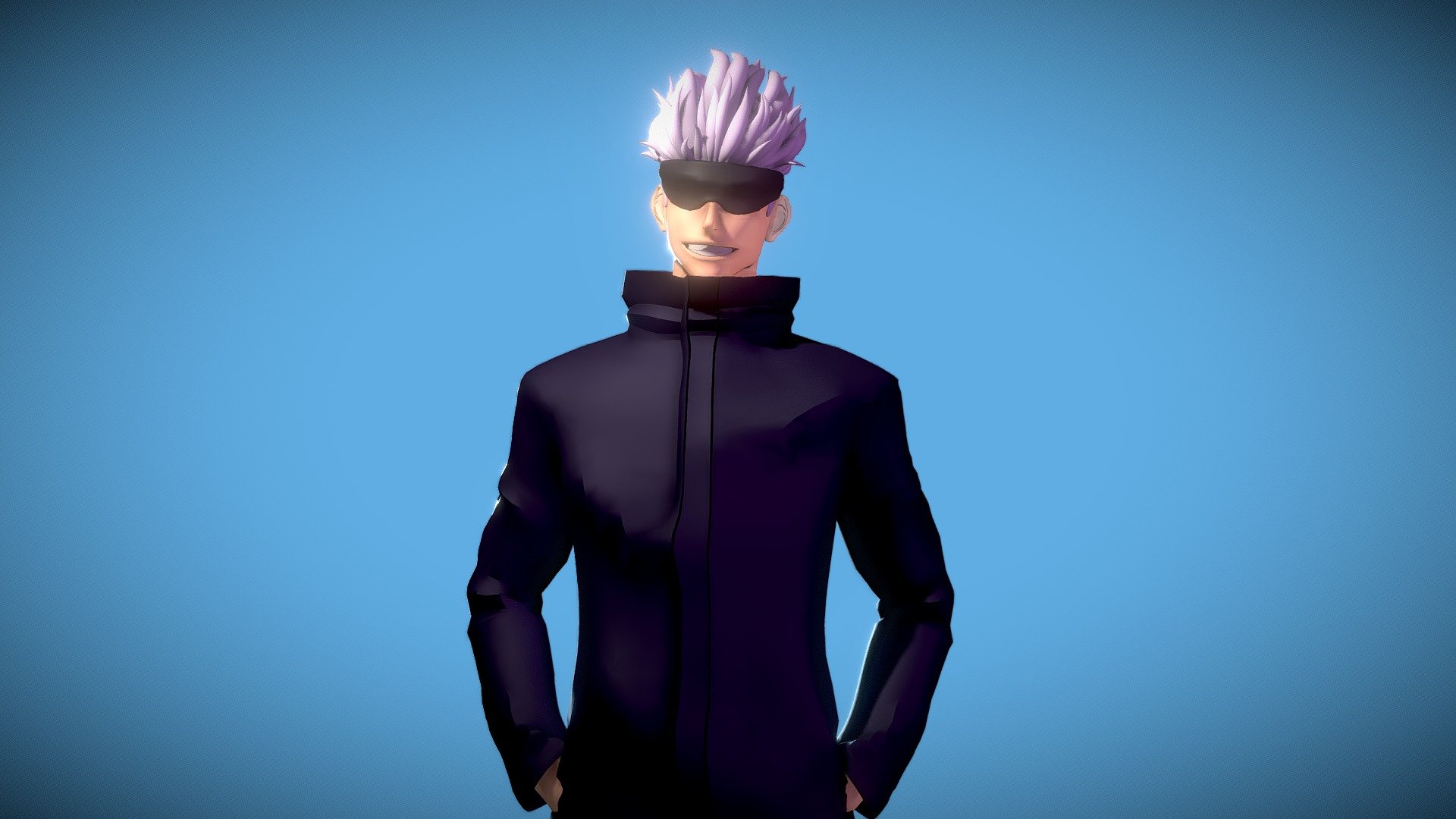 Gojo Satoru from Jujutsu Kaisen - 3D model by CVRxEarth [d2ff113 ...