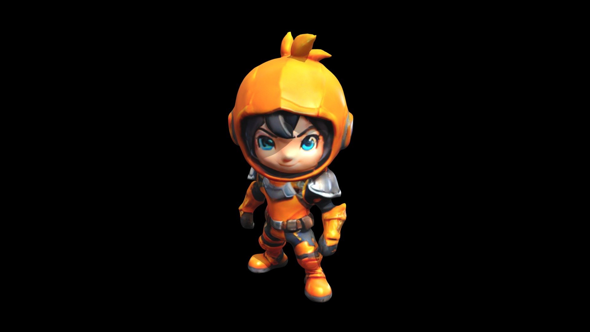 The Battle of Orange A Stunning Display - Download Free 3D model by ...