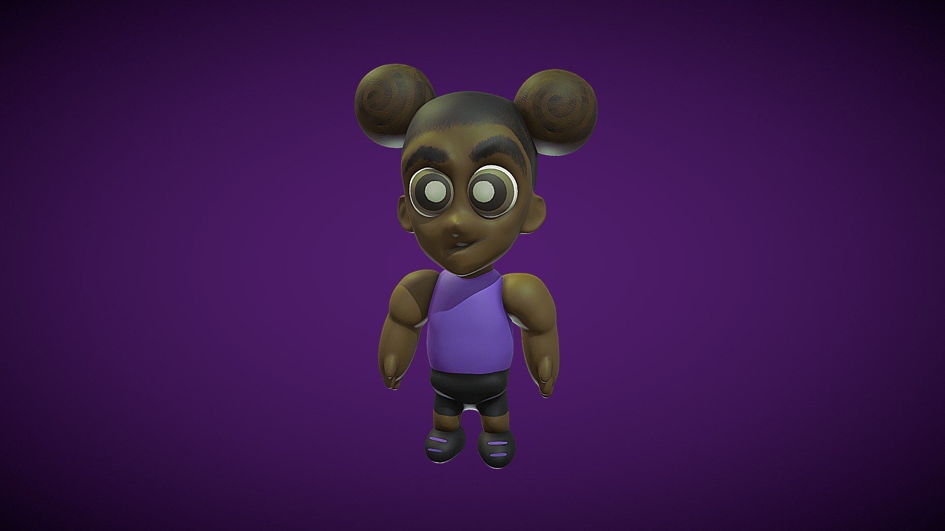 Chibi Character - Download Free 3D model by 221037hps [d300637] - Sketchfab