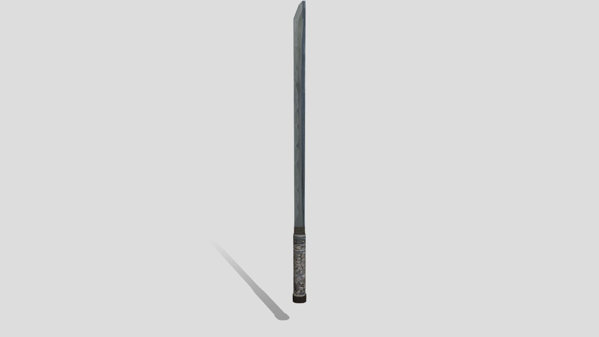 Katana without tsuba - 3D model by akichill [d300849] - Sketchfab