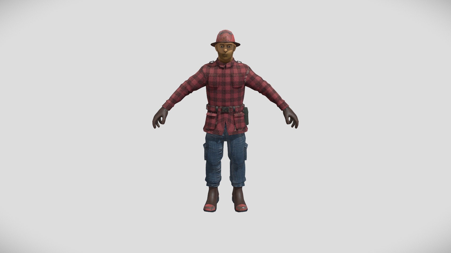 Lumber jack - Download Free 3D model by Littlepim [d300f72] - Sketchfab