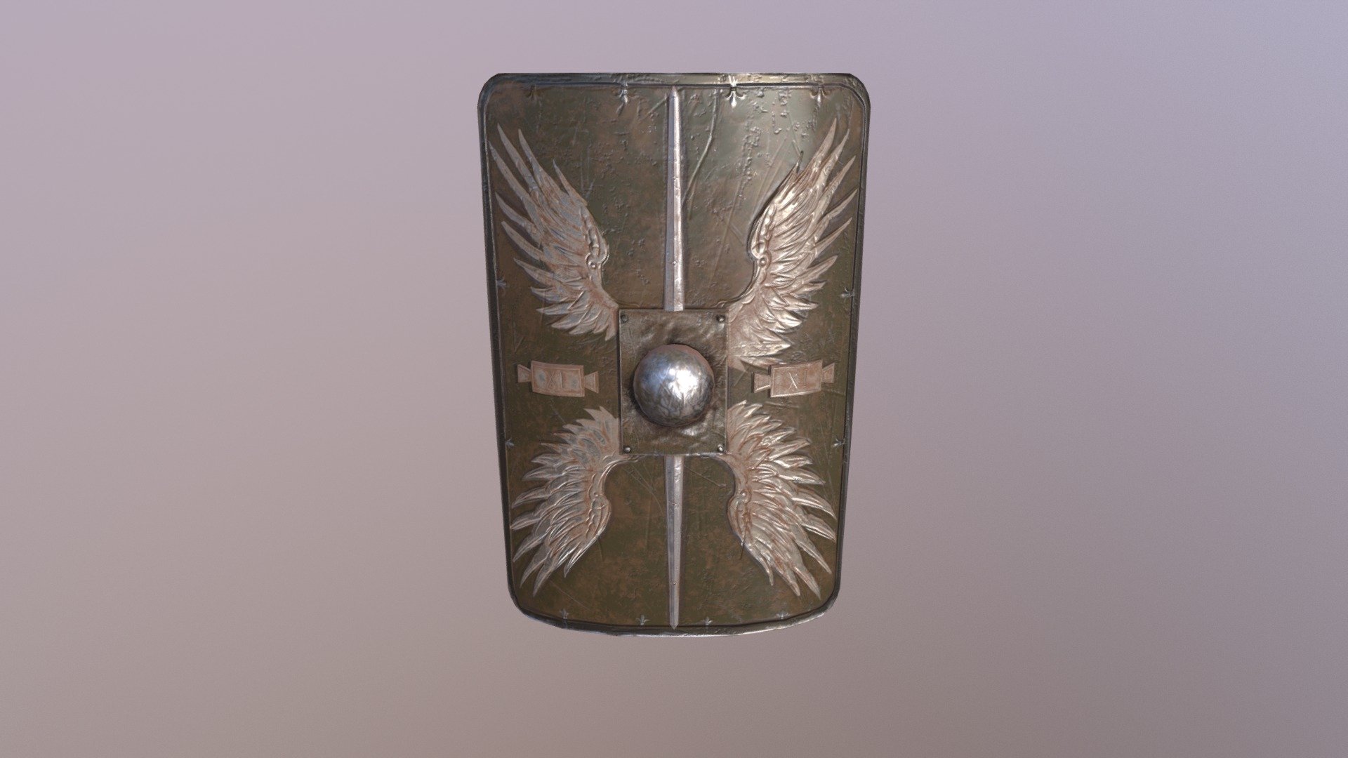 Samnite Shield Low - 3D model by Android (@app-android) [d301255 ...