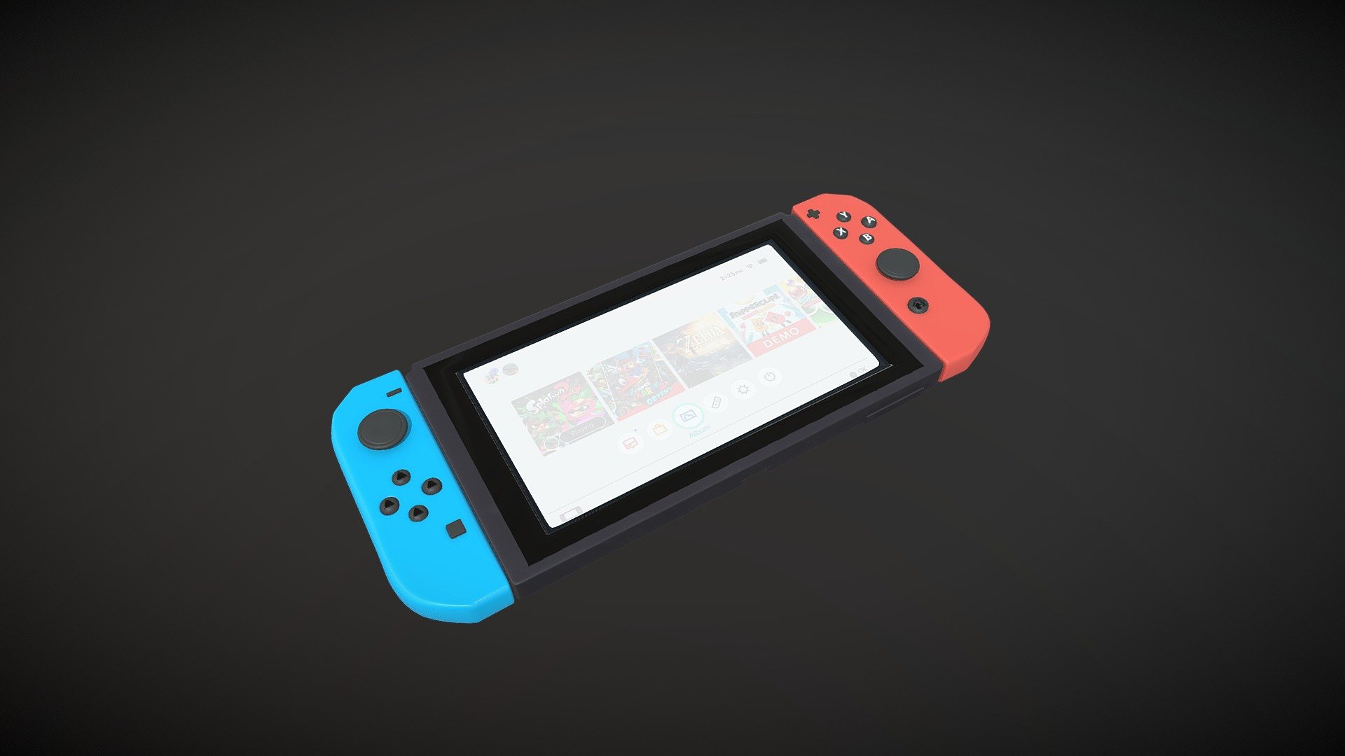 Nintendo Switch - 3D model by pbuzarra [d301275] - Sketchfab