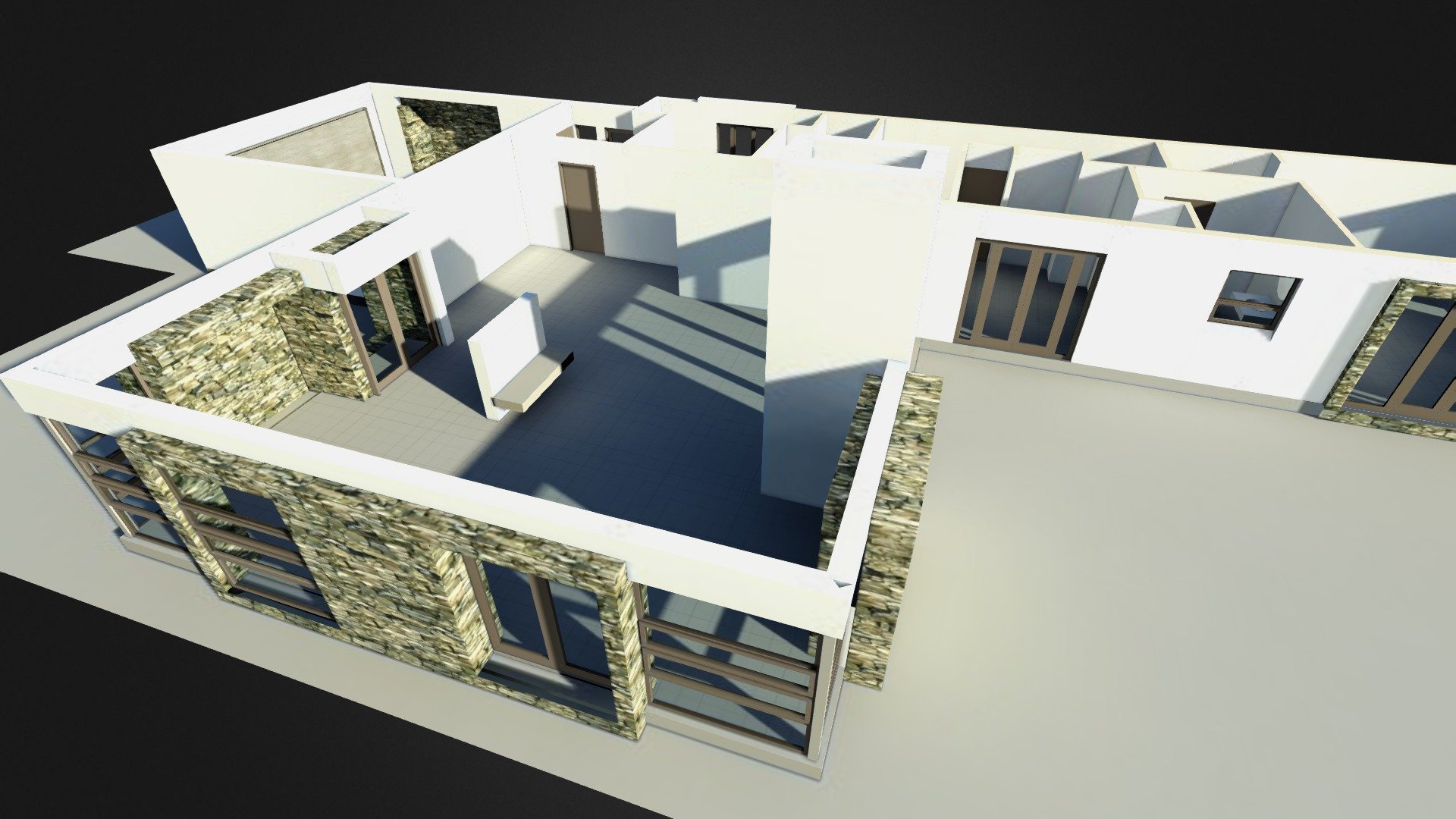 House PlanE_02 - 3D model by Giom [d303e2e] - Sketchfab