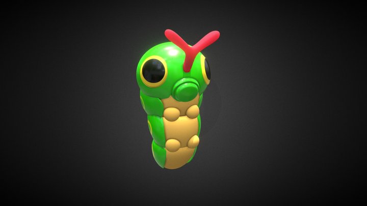 Caterpie3d 3D models - Sketchfab