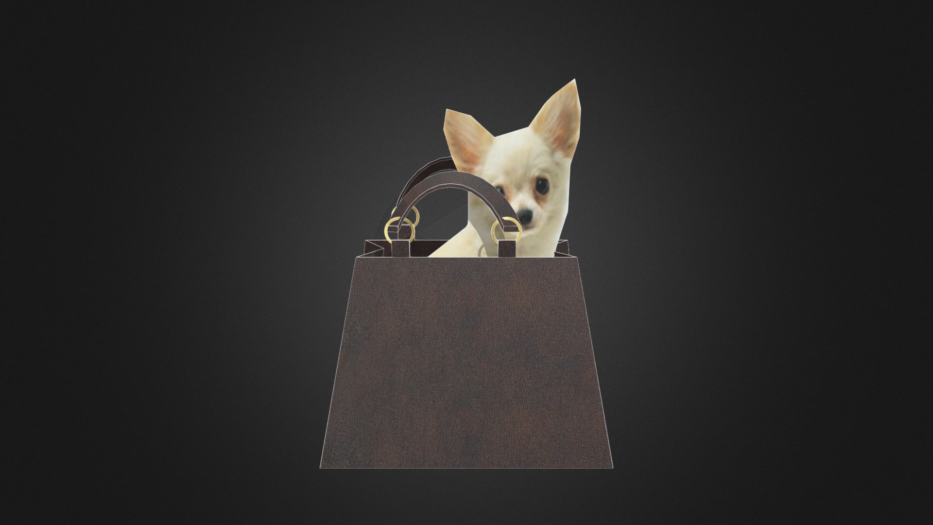Puppy Purse - Download Free 3D model by shirlanne [d305ab2] - Sketchfab