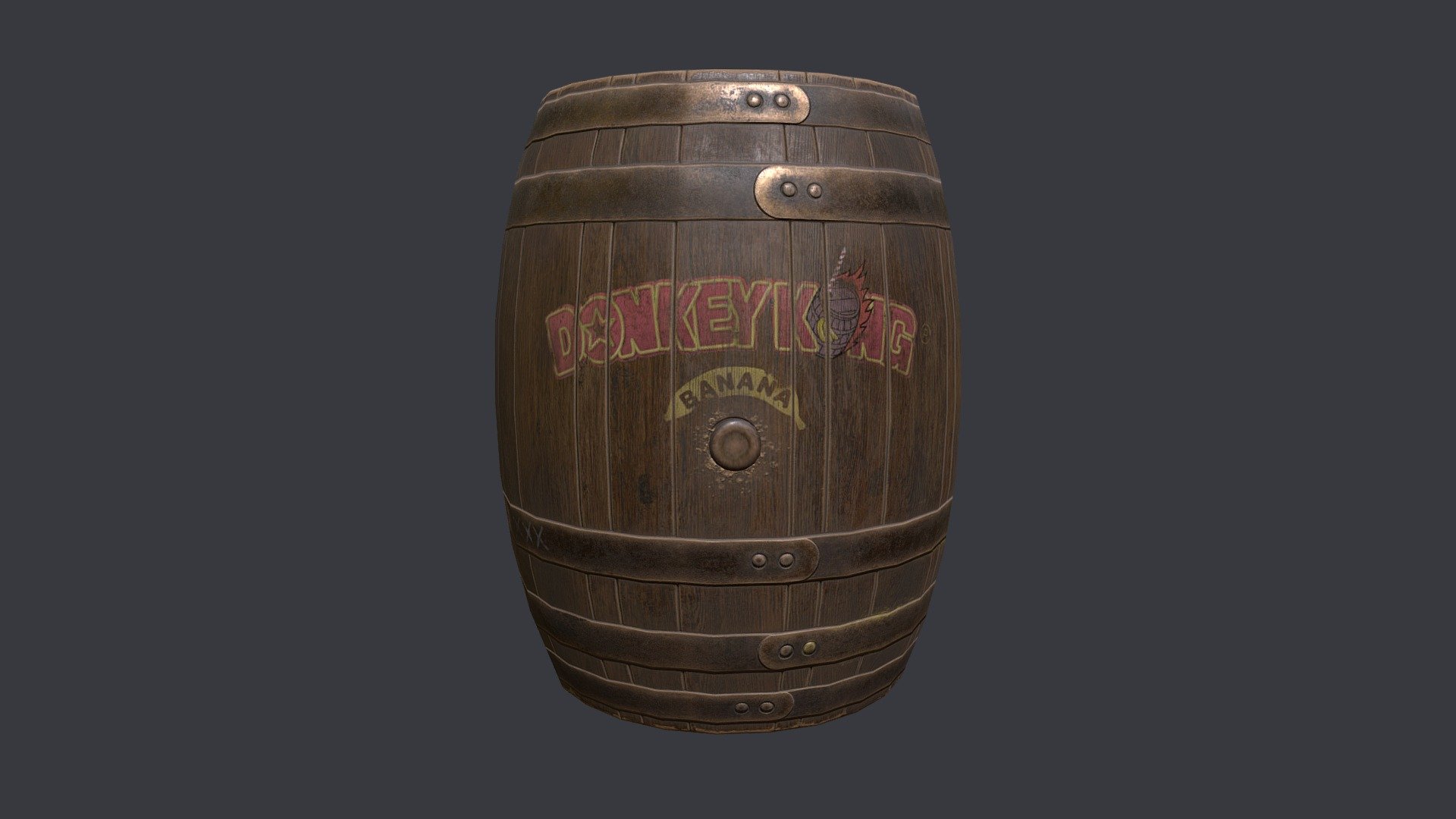 Barrel GameDevLegend - 3D model by SKOOLKN!TE (@skoolknite) [d306554 ...