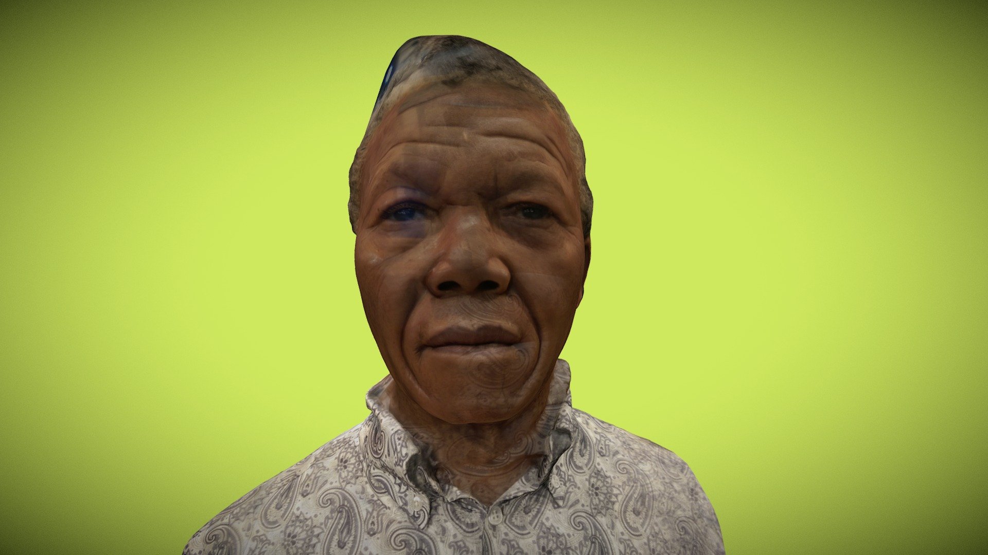 Nelson Mandela - Buy Royalty Free 3D model by corentin [d306b6d ...