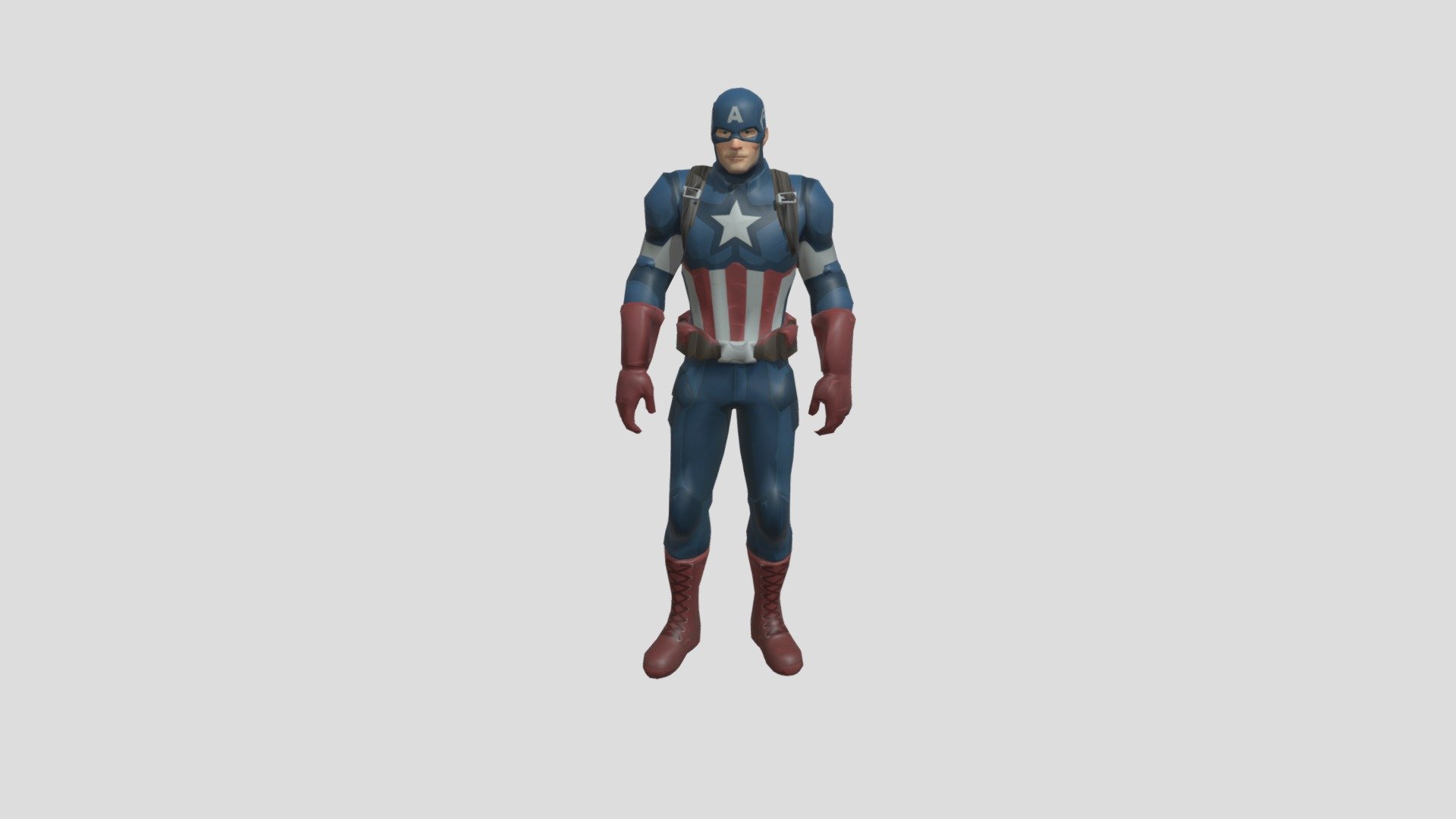 CaptainAmerica_1 - Download Free 3D model by maahish.bhagwat [d306d3d ...
