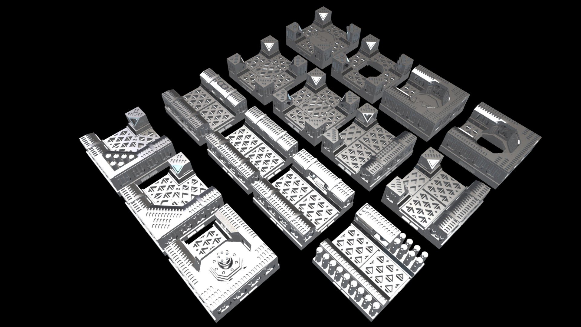 Access Corridor Display - 3D model by zergchops [d307590] - Sketchfab