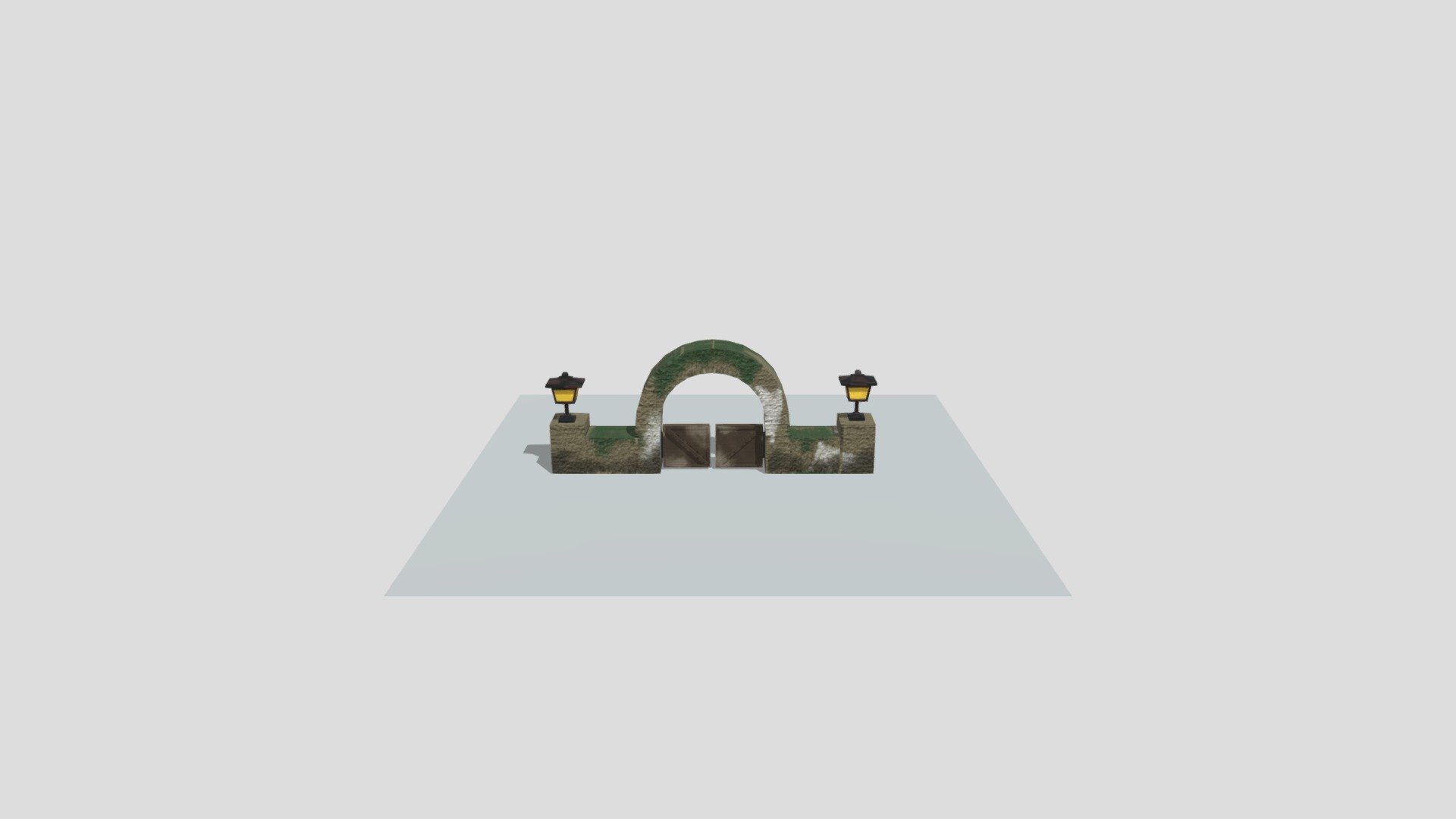 Gate - 3D model by jen0502 [d309c52] - Sketchfab