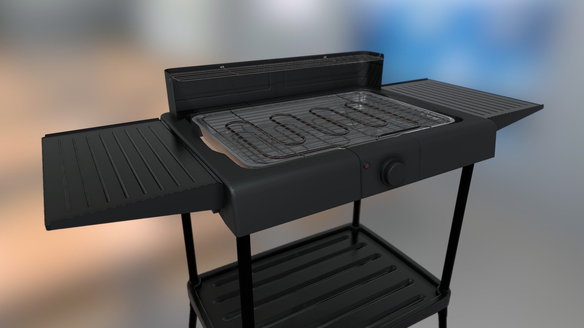 Grill - 3D model by digitones [d30b403] - Sketchfab