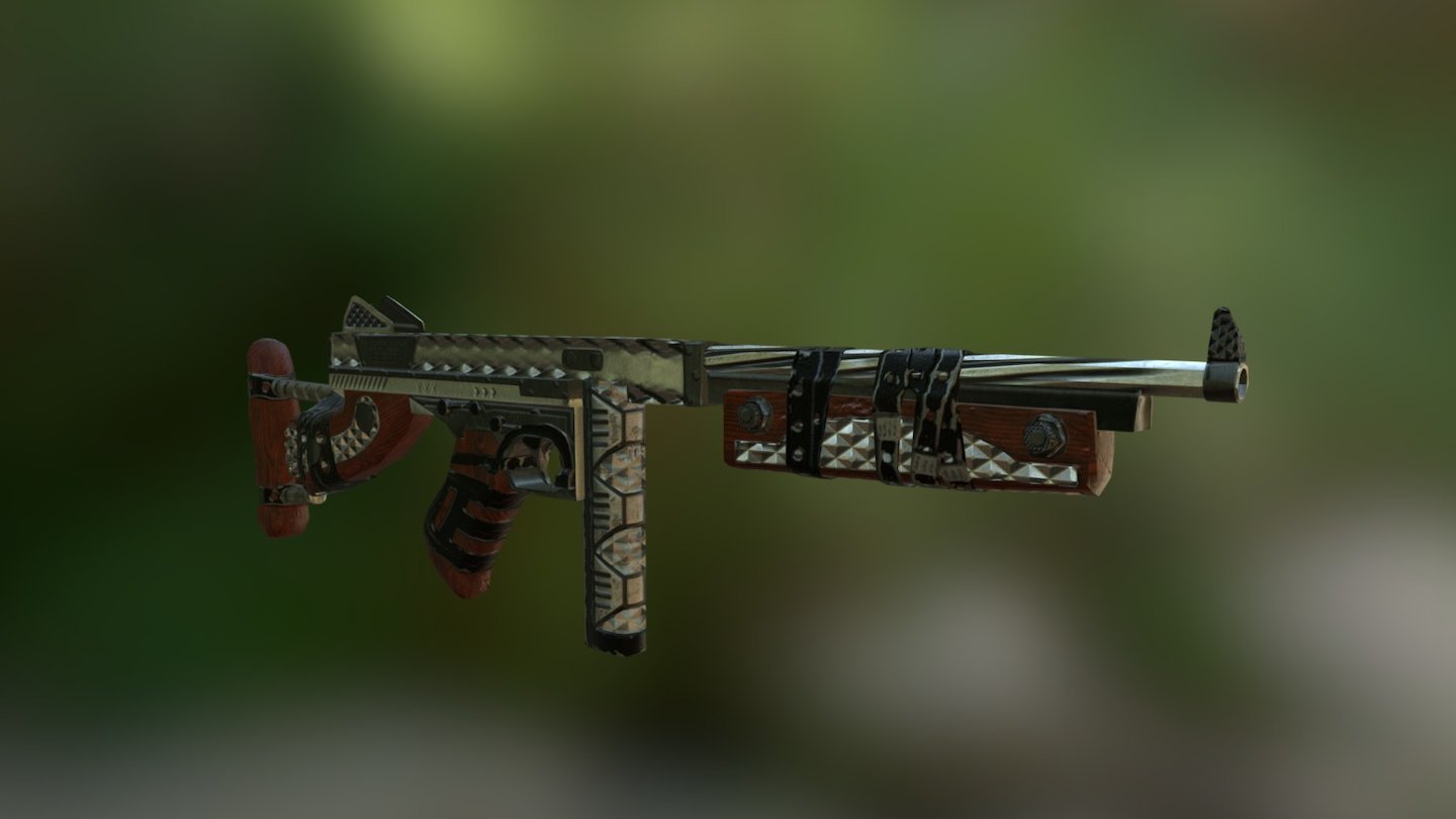 3DTOTAL THOMPSON - 3D model by gootahba [d30bf6a] - Sketchfab