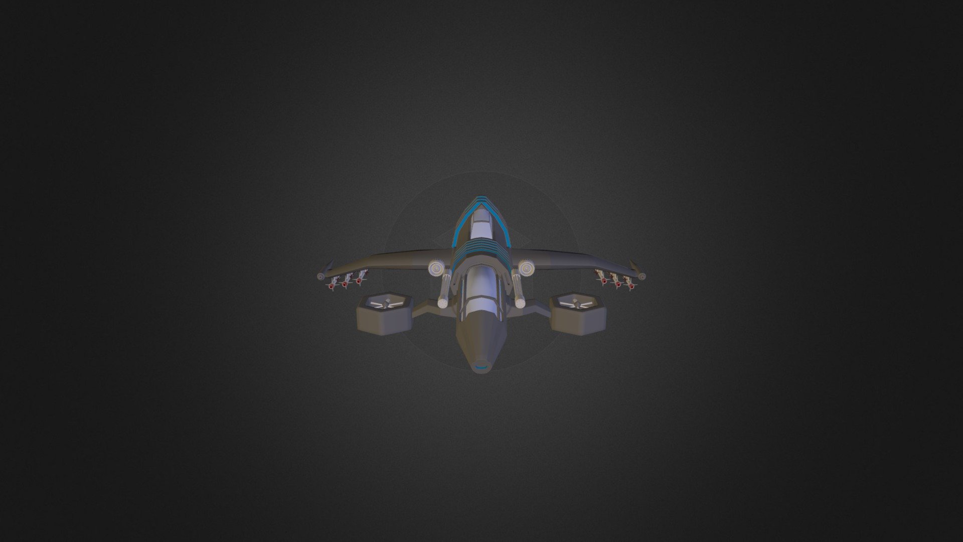 Concept VTOL/Fighter Jet "Project 33" - 3D model by cpfeiffer [d30c13e ...