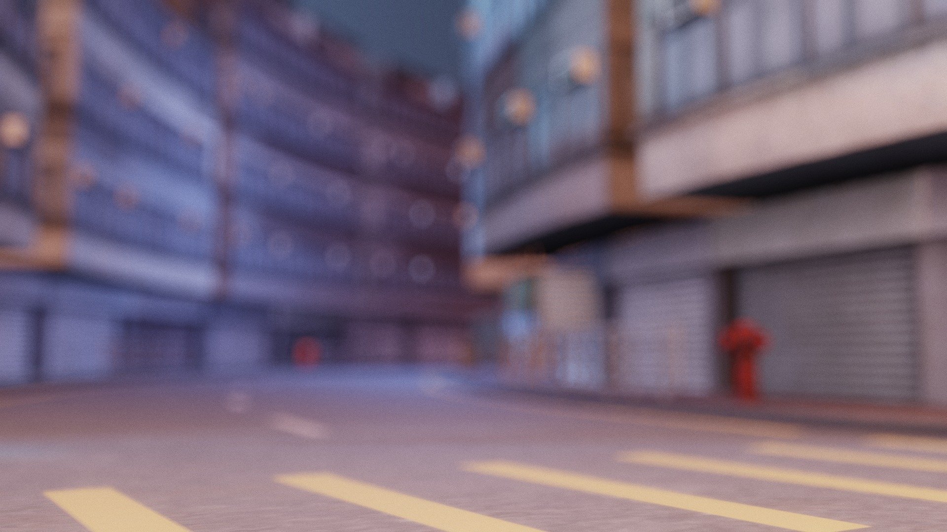 Hong Kong Old Street 香港唐樓街景 - 3D model by Softmind Game Factory ...