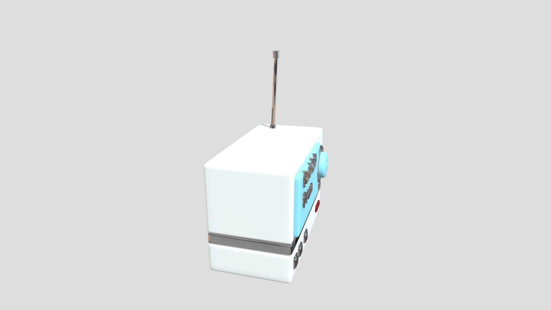 Simple radio - Download Free 3D model by Kartoffelring (@UPL04D ...