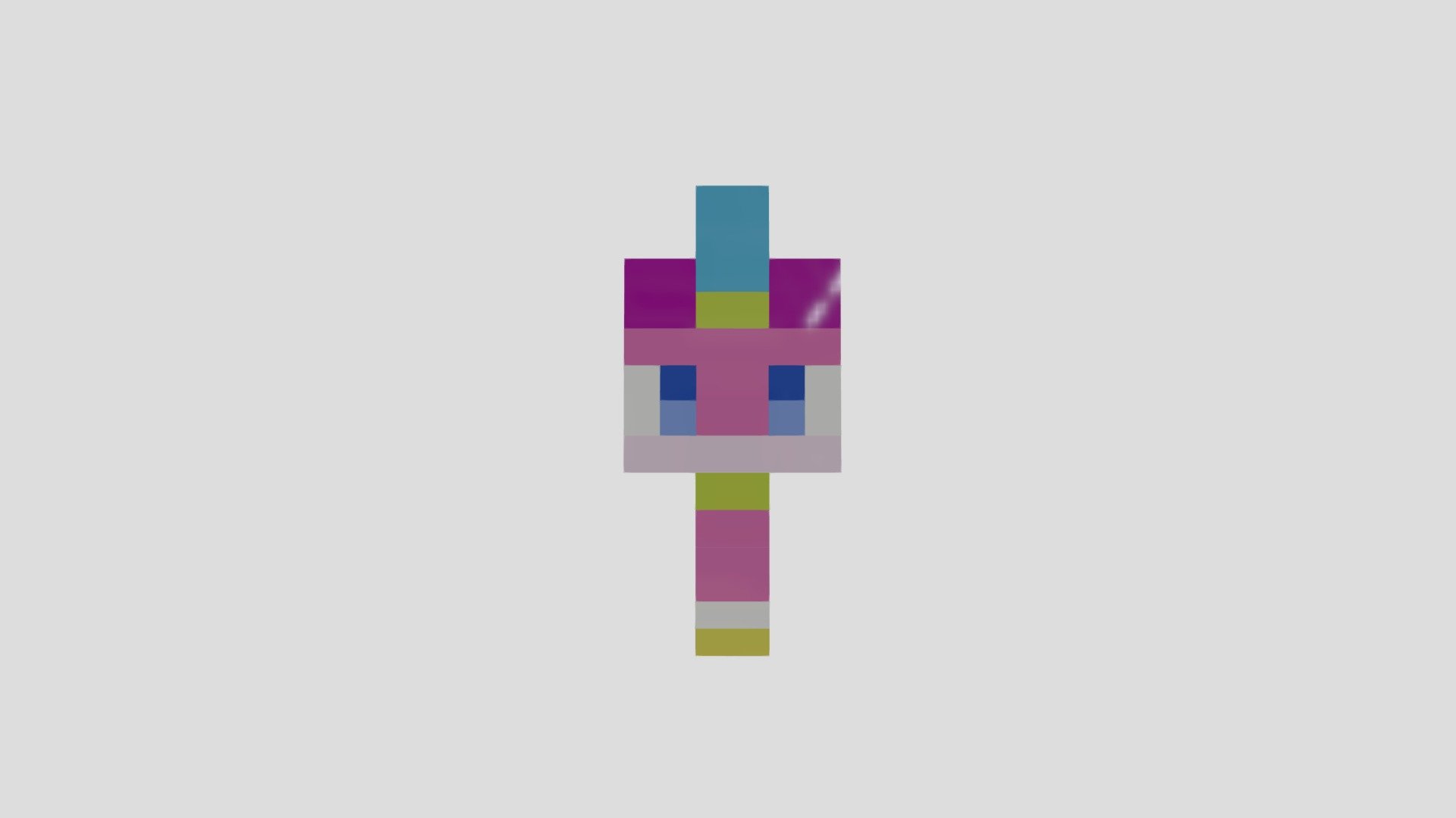 Unikitty (Minecraft Style) - Download Free 3D model by Huggy Wuggy ...