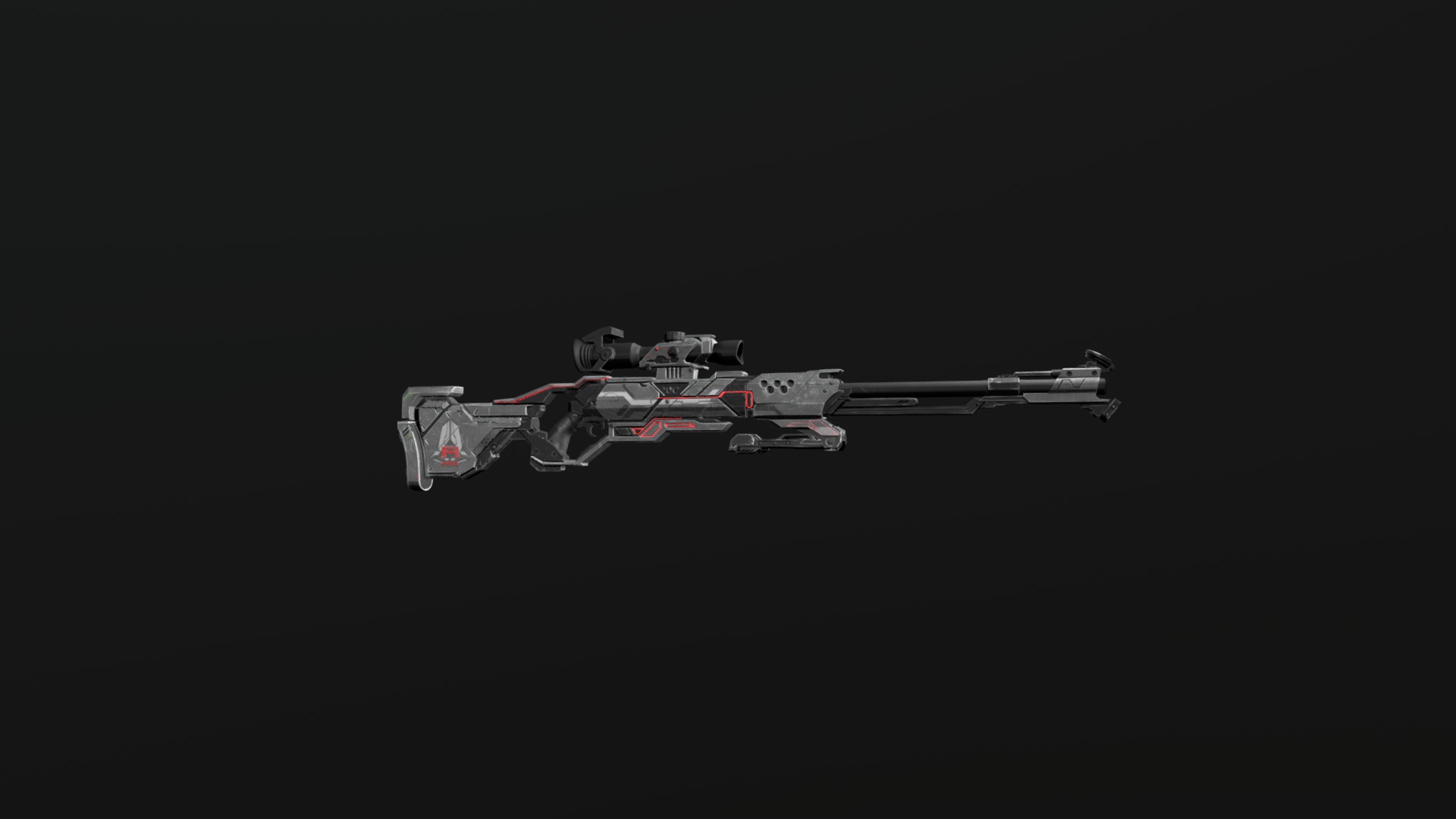 Rifle Industry AR Precisor P50 - 3D model by Dmitriy (@hrytsaiukdmitriy ...