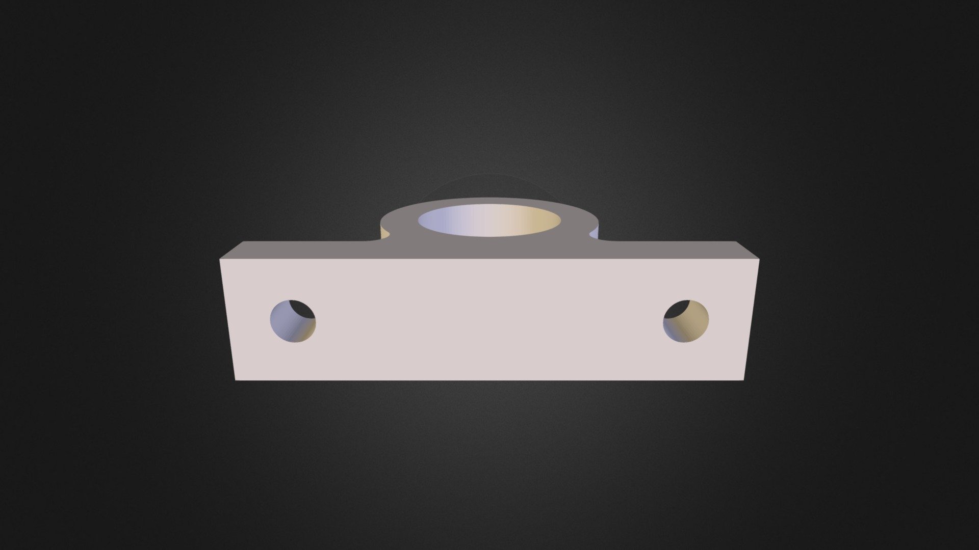 Makerbeam bearing support - 3D model by 3dindustries [d31352f] - Sketchfab