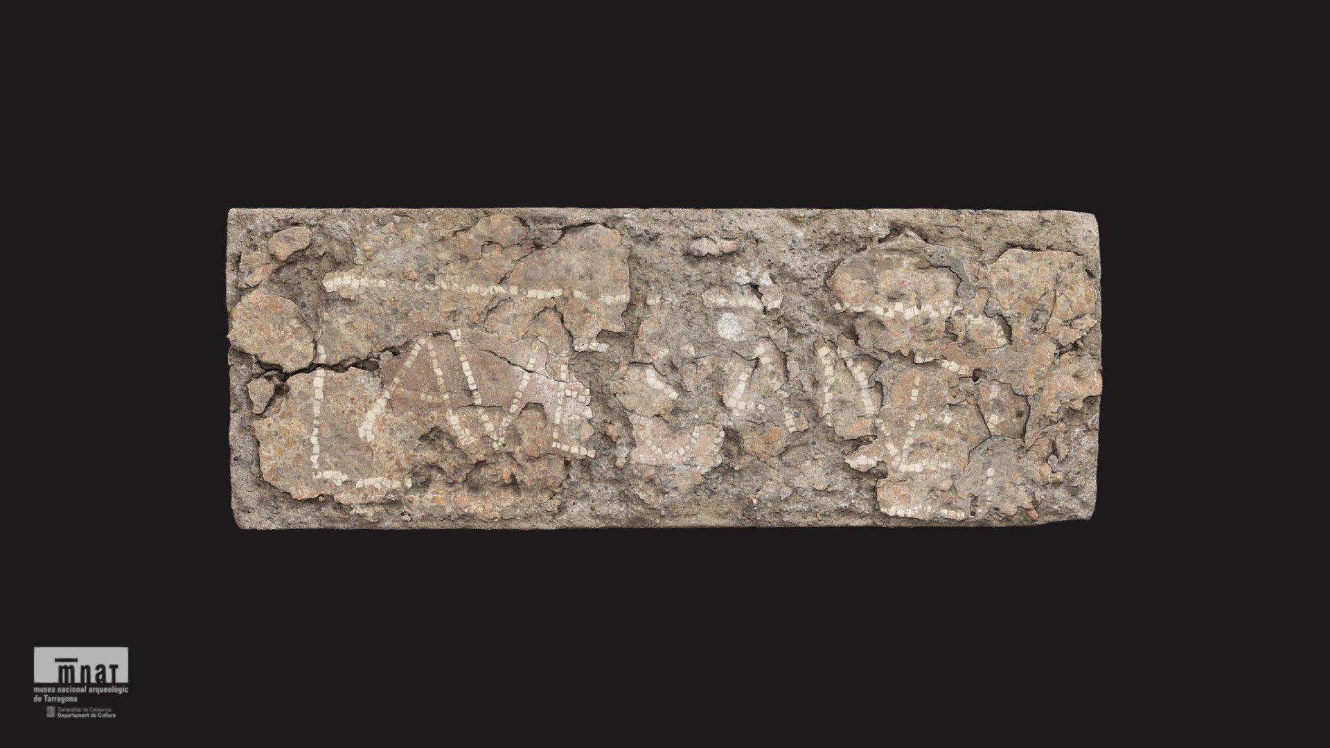 Paviment amb inscripció - MNAT 702 - Download Free 3D model by Museu ...