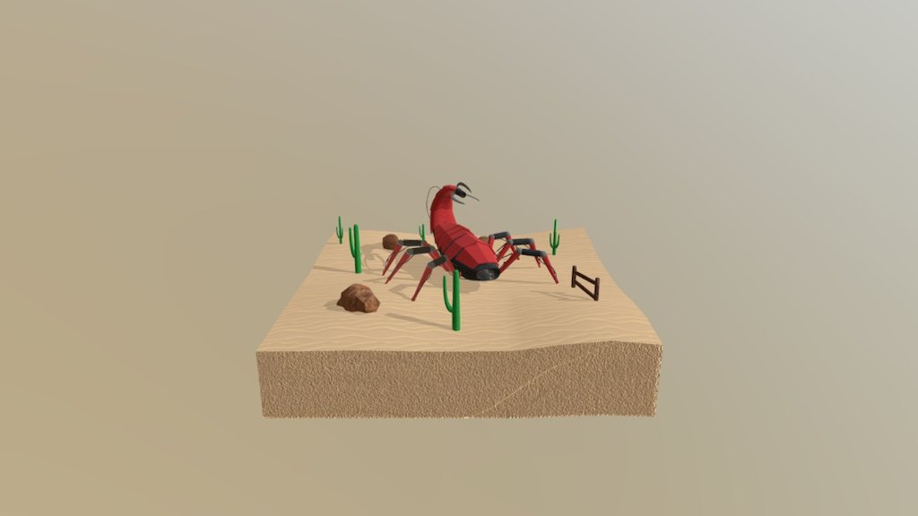 Scorpio Bot - 3D model by John Dinwiddie (@theoreticalmodeling ...